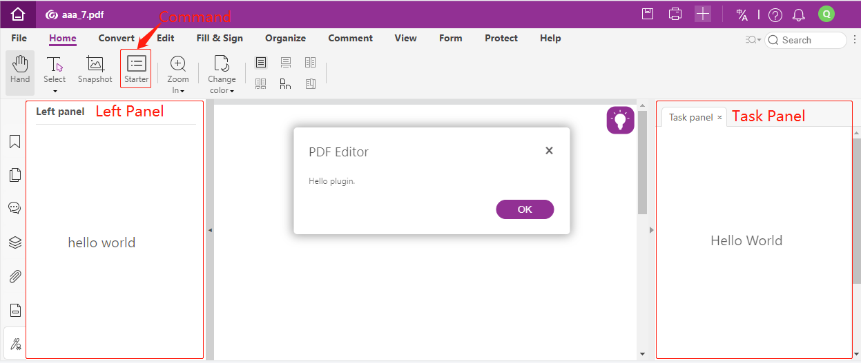 extension of Foxit PDF Editor Cloud